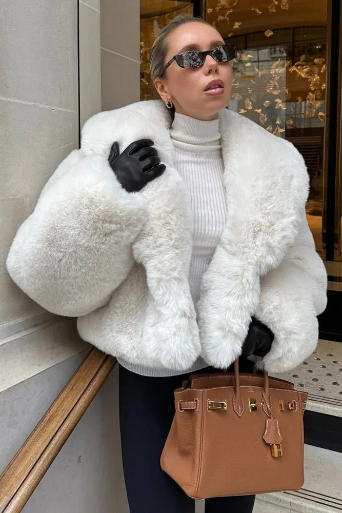 Andrea Faux Fur Coat – SOERA